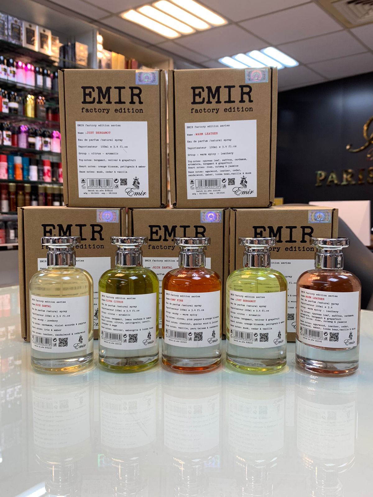 Winter EMIR Fragrance Camp Fire Emir Factory Edition - Aromaconcepts ...